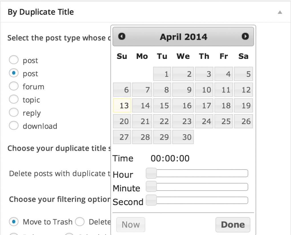 Scheduler for Deleting Posts by Duplicate Title | Bulk WP